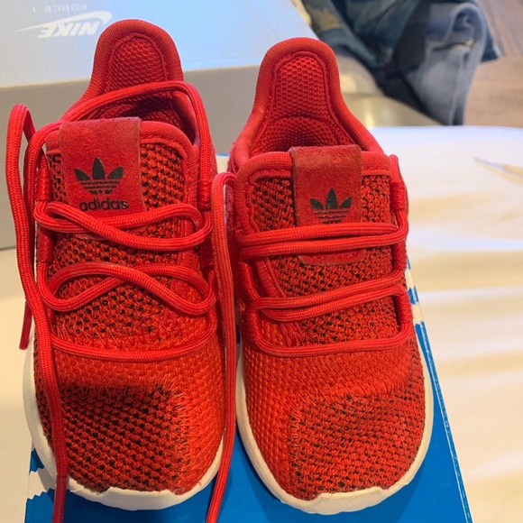 adidas | Shoes | Boys Size 5 Adidas Red Tubular | Poshmark